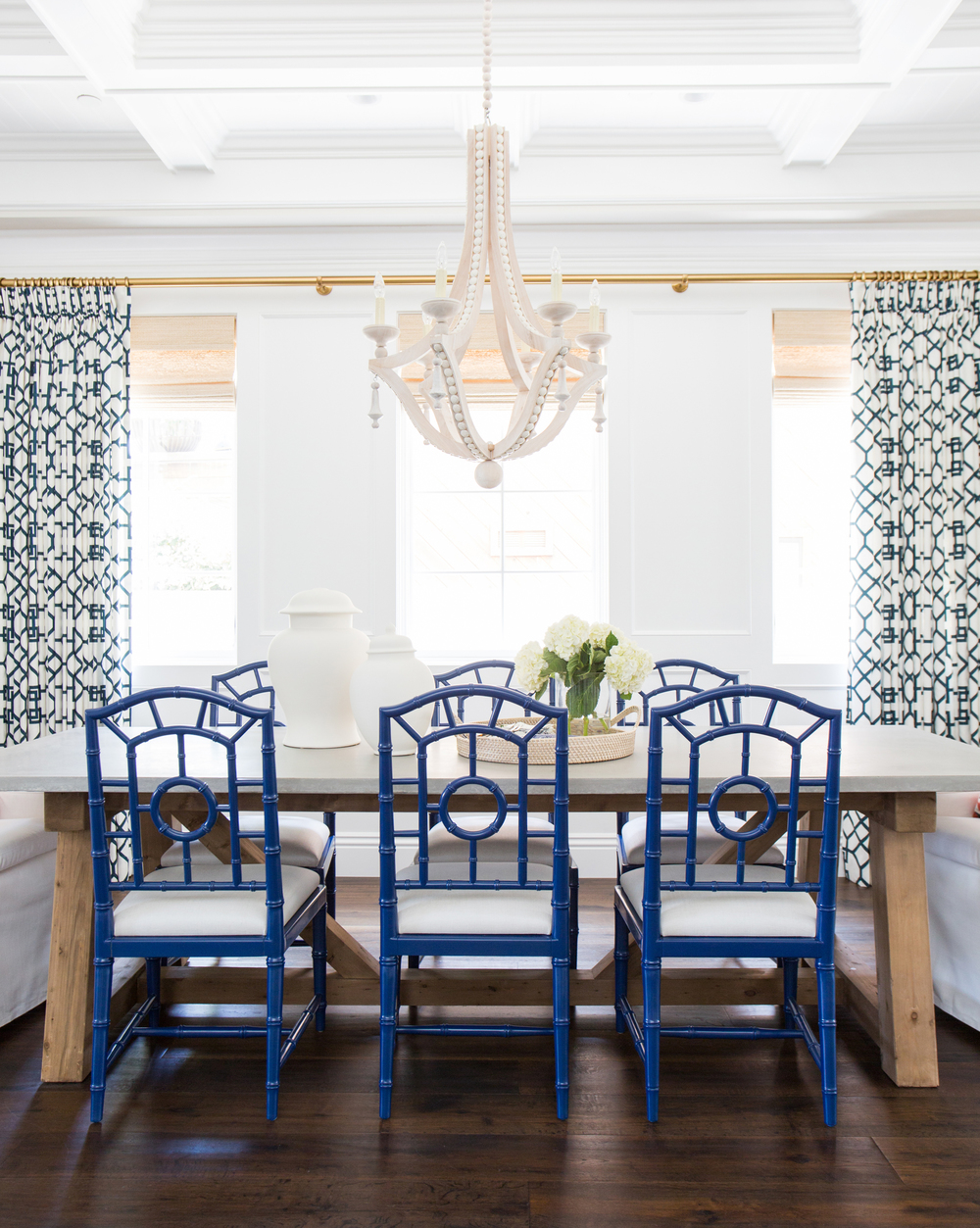 Beautiful in Blue and White - Design Chic