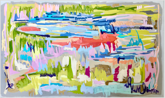 In Good Taste: Lucy Williams Abstract Art - Design Chic