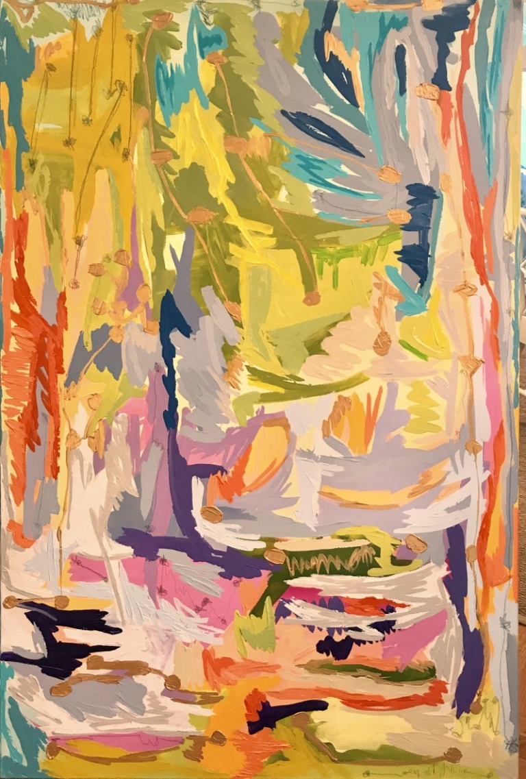 In Good Taste: Lucy Williams Abstract Art - Design Chic