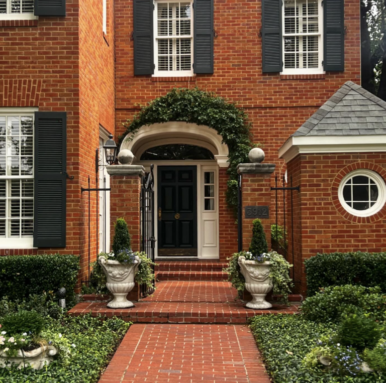 The Beauty of a Classic, Red Brick Home - Design Chic