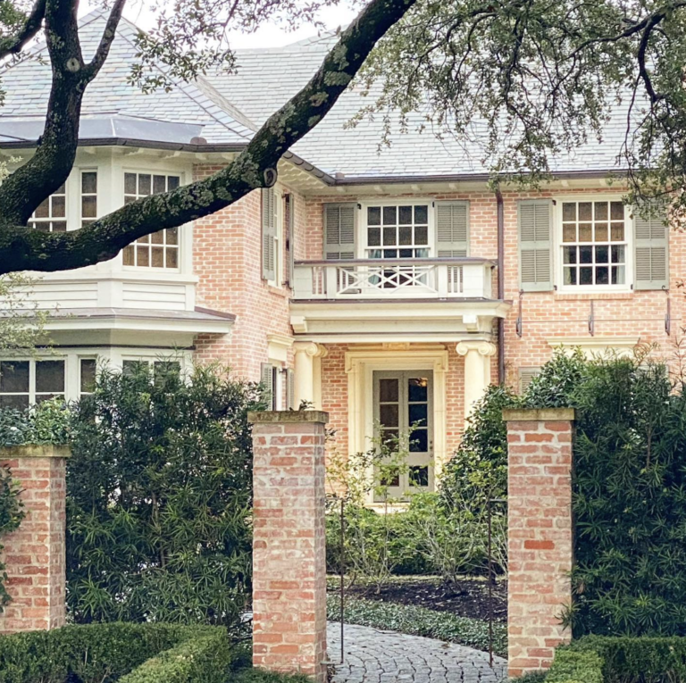 The Beauty of a Classic, Red Brick Home - Design Chic